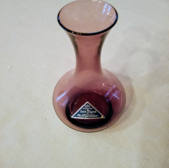 Accents | Vintage Morgantown Lead Crystal Bud Vase | Poshmark